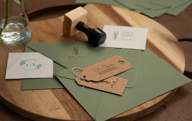 Personalised Wedding Rubber Stamps: Creative DIY Ideas & Budget Tips ...