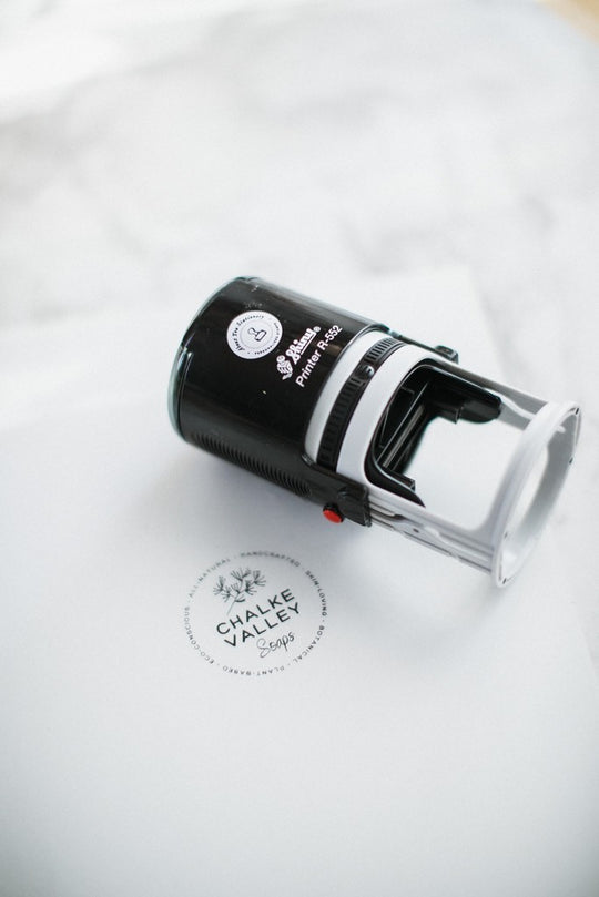 Self-Inking Logo Stamp for Business Branding – About You Stationery